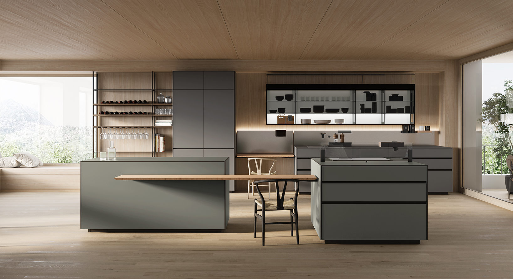 Valcucine Riciclantica Outline » zeitlose Luxusküche von Valcucine Frankfurt